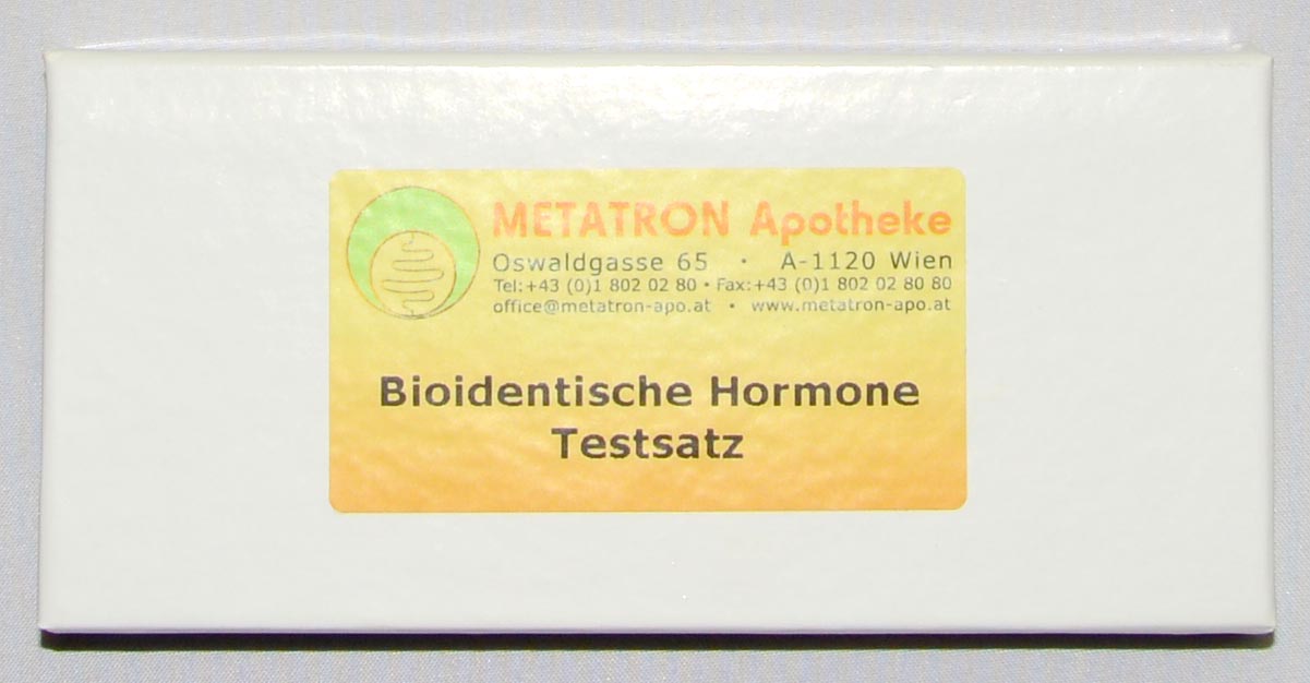 Testsatz Bioidentische Hormone | Testsätze | Webshop | Metatron ...